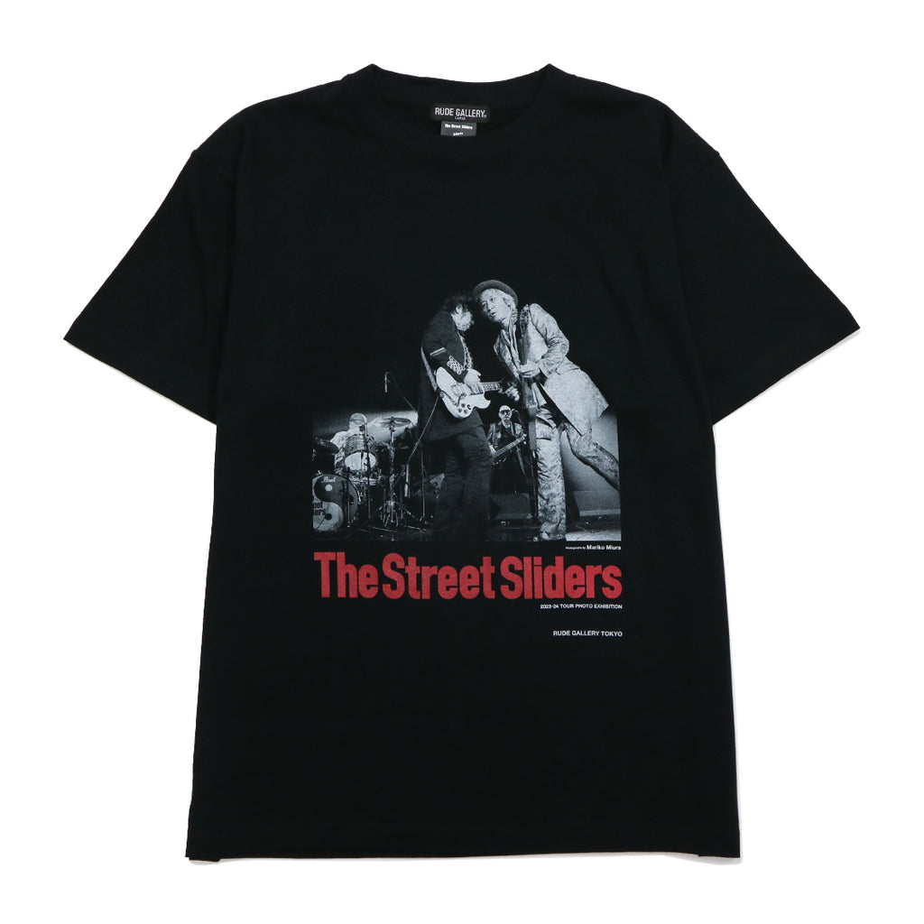 THE STREET SLIDERS 2025 PHOTO EX TEE - RUDE GALLERY OFFICIAL THE STREET SLIDERS 2025 PHOTO EX TEE - RUDE GALLERY OFFICIAL